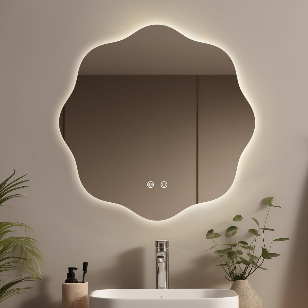 LED Mirror Luxury Illumined Crafted Brilliancev
